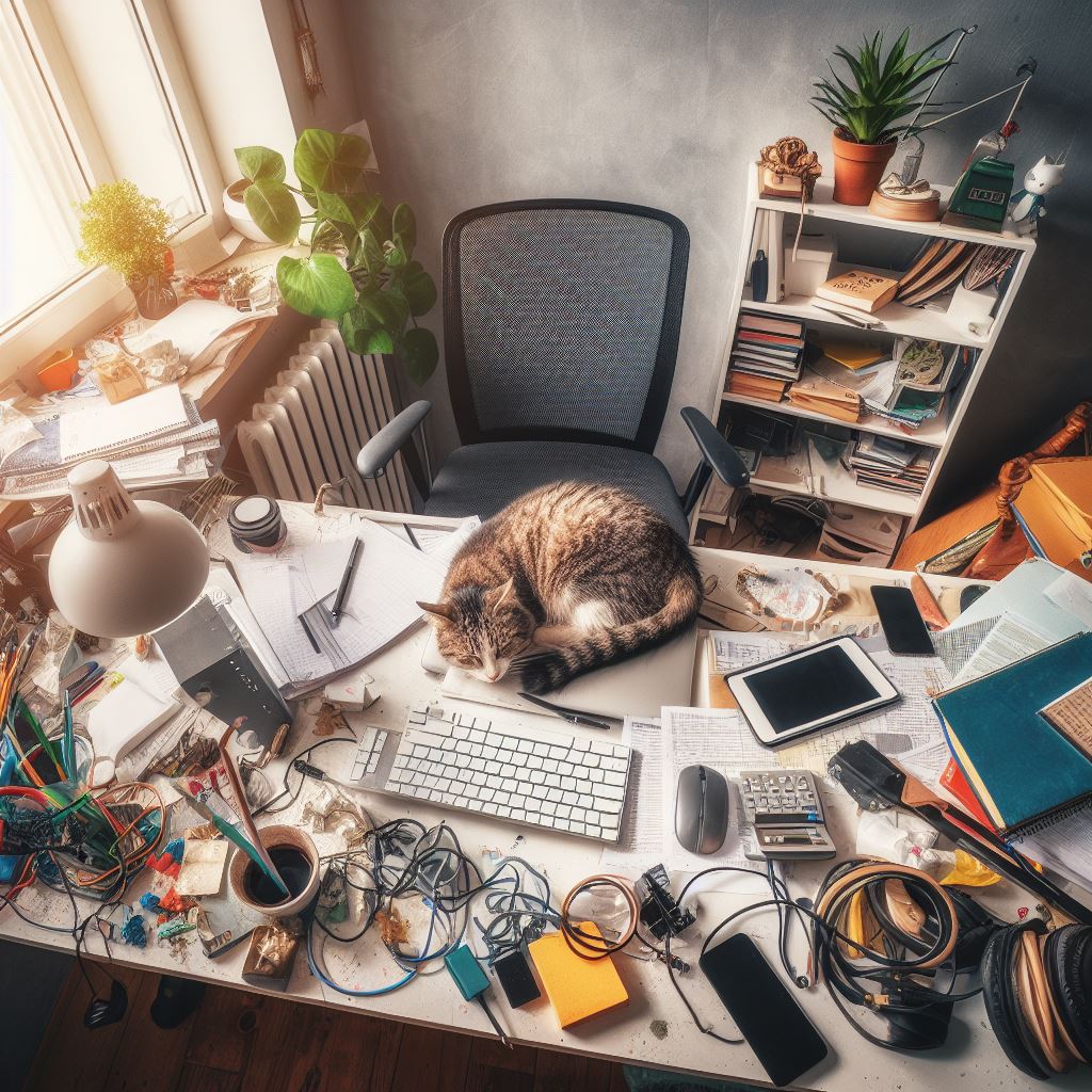 Home office Organization the Minimalist Way