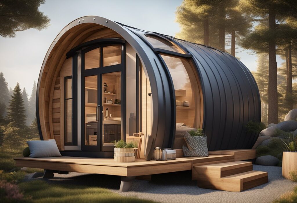 Barrel Tiny House - Live The Minimalist Lifestyle