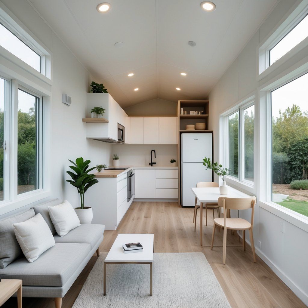 Open Floor Plan Tiny Home - Live The Minimalist Lifestyle